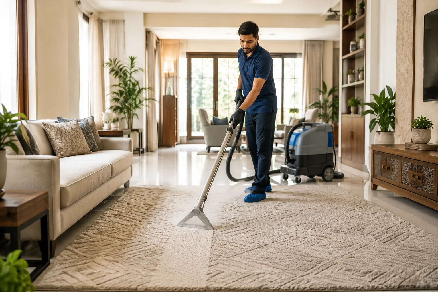 Carpet Cleaning Service at Home | 25% Off First Order | DhobiLite
